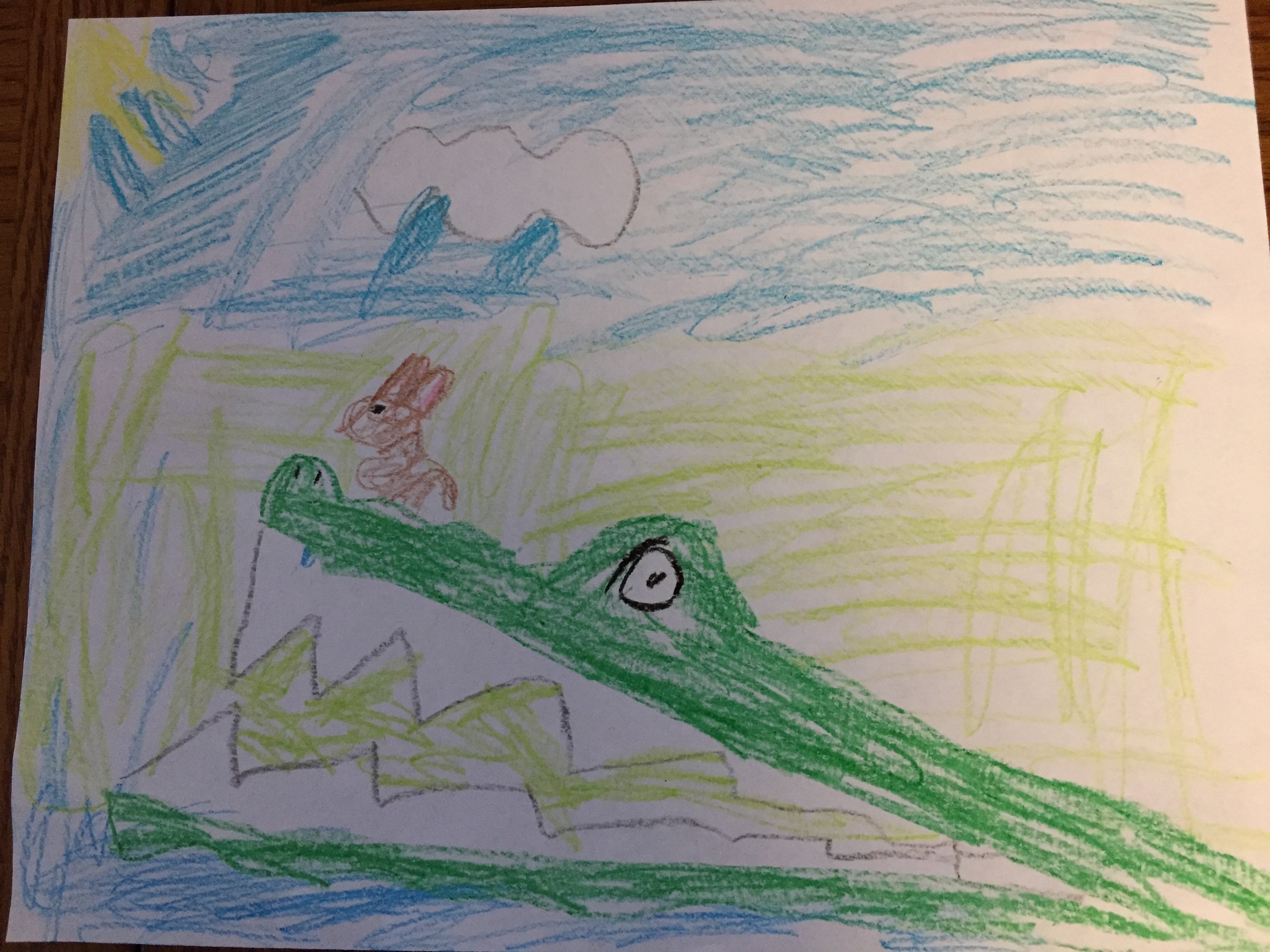Stories by Grandpa: #14,The Alligator and the Mouse – Abundant Living